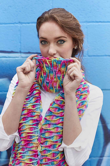 Ravelry: Kaleidoscope Scarf pattern by Anastasia Popova