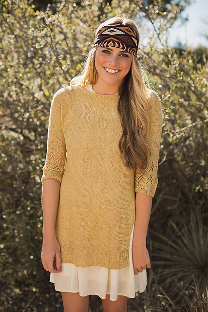 Ravelry: Taos Tee pattern by Paula Pereira