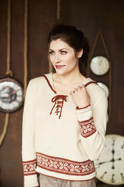 Ravelry: Sporty Sailor Top pattern by Jennifer Owens