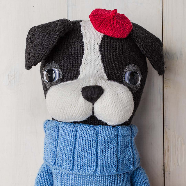 Ravelry: Belvedere the French Bulldog pattern by Brenda K. B. Anderson