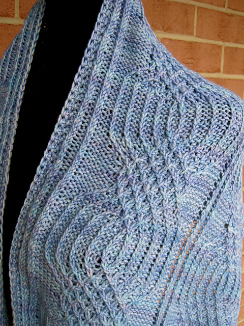 Ravelry: Paul Revere's Twisted Shawl pattern by Linda Lehman