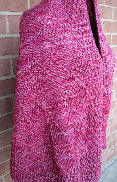 Ravelry: The Keplar Twisted Shawl pattern by Linda Lehman