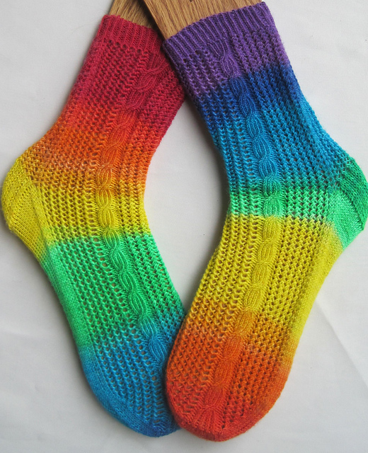 Ravelry: Hobbs Gradient Socks pattern by Linda Lehman