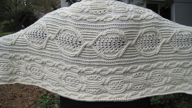 Ravelry: Warm Kando Japanese Shawl pattern by Linda Lehman