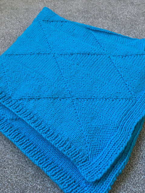 Ravelry: Big Triangle Blanket pattern by Angela Louise Wood