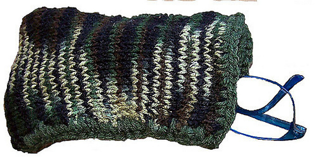 Ravelry: Camouflage Eye Glass Case pattern by Bonnie Bonet of Catirina ...