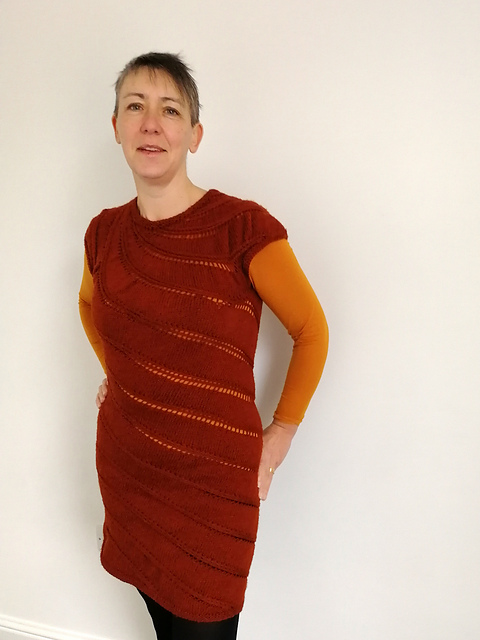 Ravelry: Helter Skelter dress pattern by Angela Gardner