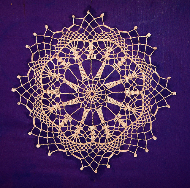 Ravelry: Cluny Doily pattern by Elizabeth Hiddleson