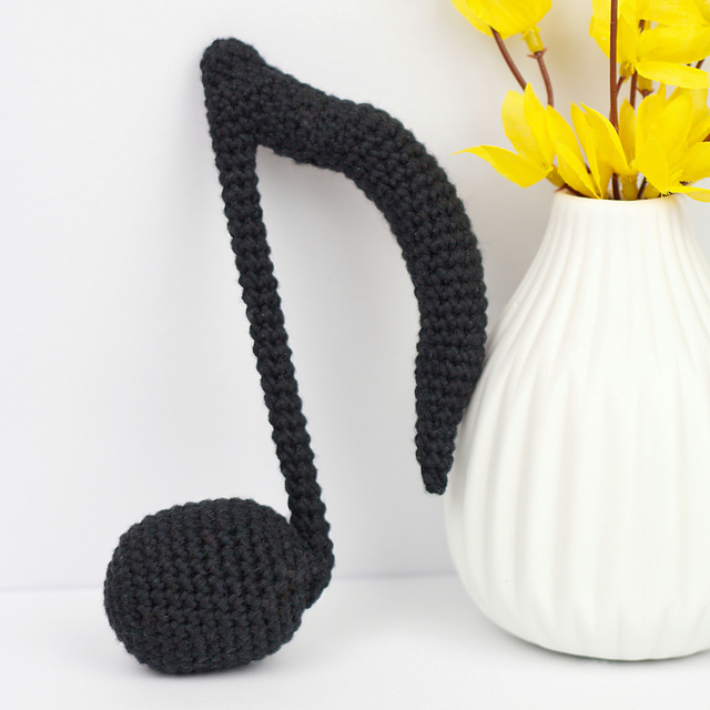 Ravelry: Music Note pattern by Angevika Crochet