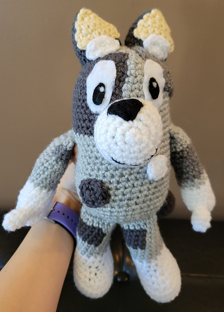 Ravelry: Crochet Muffin from Bluey pattern by Angela N Turner