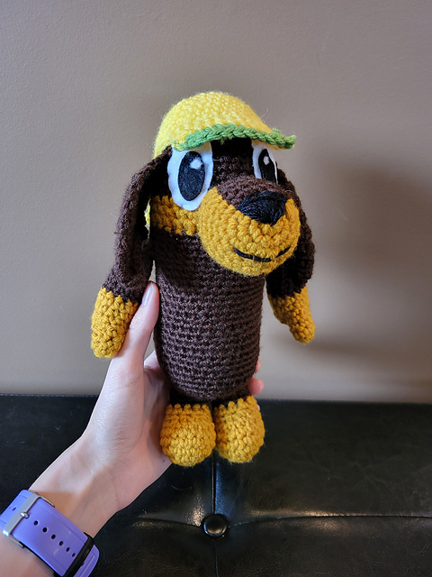 Ravelry: Crochet Snickers from Bluey pattern by Angela N Turner