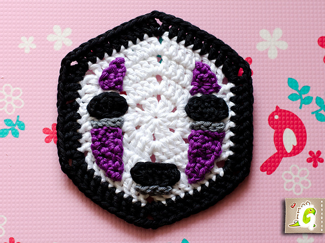 Ravelry: Studio Ghibli hexagon: No-face pattern by Kerstin Brünnler