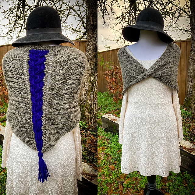 Ravelry: Cozy Cottage Twisted Shawl pattern by Crystal Lee Day