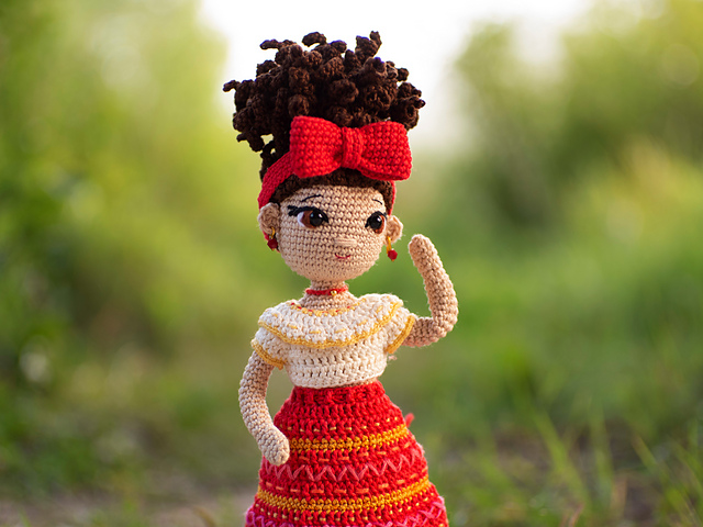 Ravelry: Dolores the girl pattern by Anna Komarova