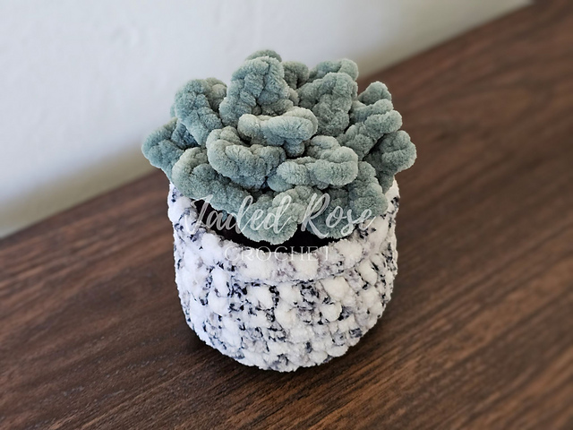 Ravelry: Small Potted Succulent Plant pattern by Anna Zander
