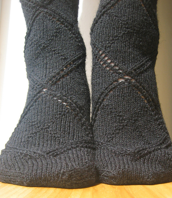 Ravelry: Black Argyle pattern by Anneh Fletcher