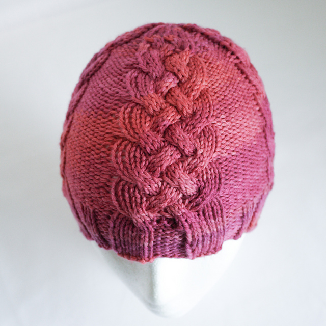 Ravelry: Cable Braid Hat pattern by Anne Heidemann