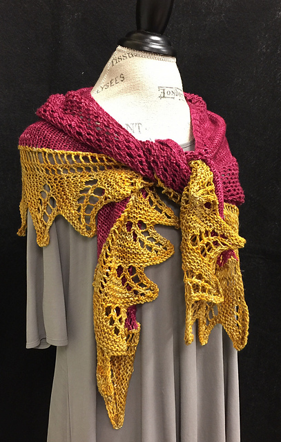 Ravelry: Danke Shawl pattern by Annelie Wallbom