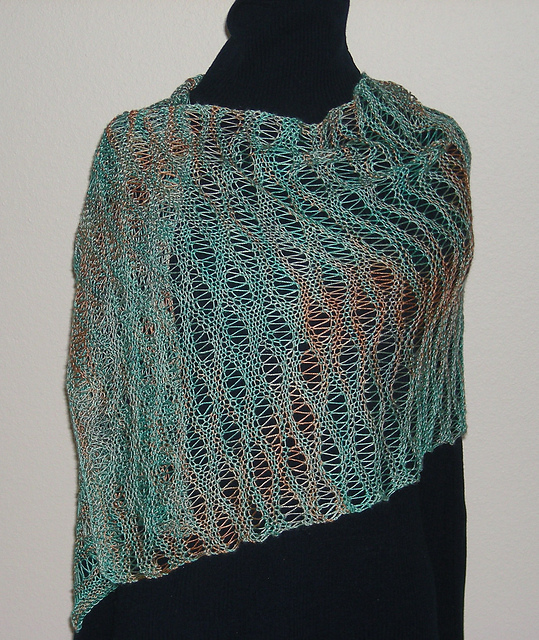 Ravelry: Ocean Wave Shawl pattern by Annelie Wallbom