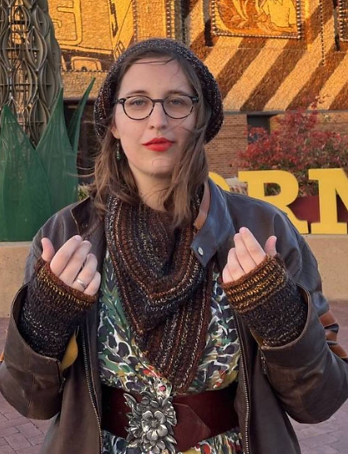 Ravelry: Sparrow Cowl Set pattern by Anne Pinkava