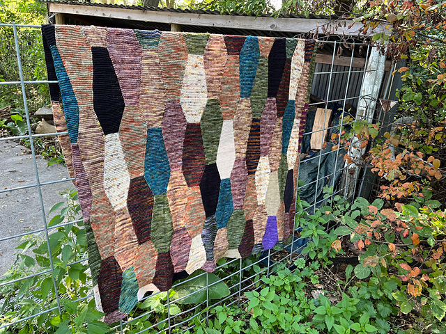 Ravelry: Knit Coffin Quilt pattern by Anne Pinkava