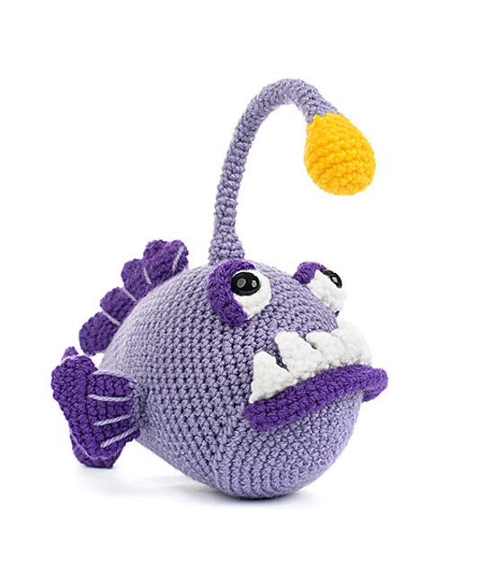 Ravelry: Angie the Anglerfish pattern by Sundot Attack