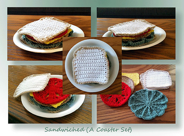 Ravelry: Sandwiched (A Coaster Set) pattern by Cylinda D. Mathews