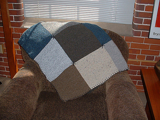 Ravelry: Simple Patchwork Blanket pattern by Lynn Albright
