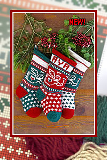 Ravelry: Baby's Angel Christmas Stocking pattern by Annie's Woolens