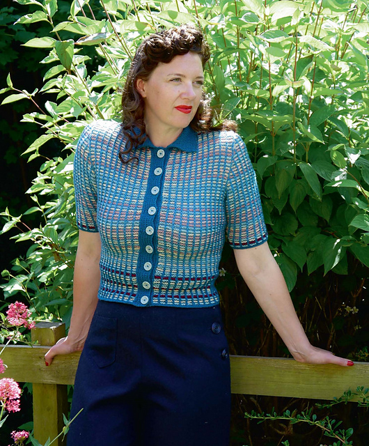 Ravelry: Random Rainbow Jumper pattern by Linda Ivell