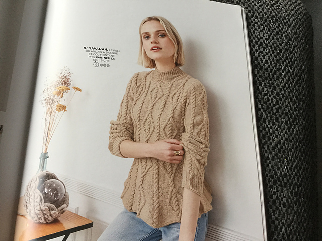 Ravelry: Pull Savanah pattern by Phildar Design Team