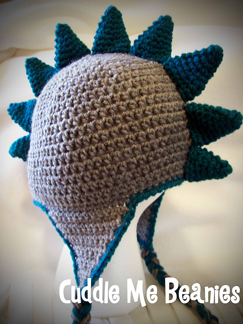 Ravelry: Dragon Beanie pattern by April Bennett with Cuddle Me Beanies