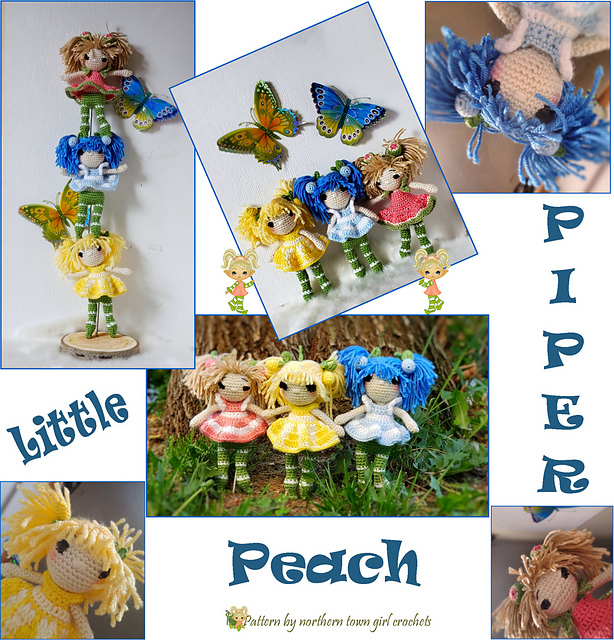 Ravelry: Little Piper Peach pattern by April Chesworth