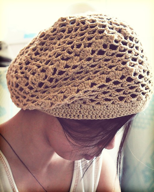 Ravelry: Lace Beret #1 pattern by Julienne M.