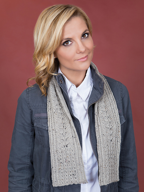 Ravelry: Mock Cable Sampler Scarf pattern by Leslie Gonzalez