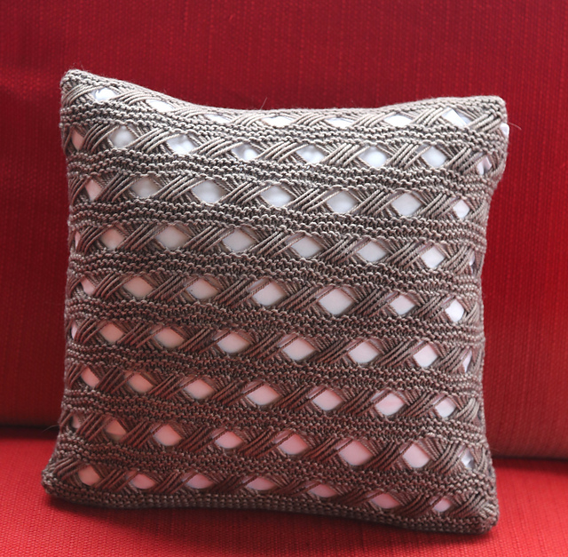 Ravelry: Indian Cross Pillow pattern by Heather Storta