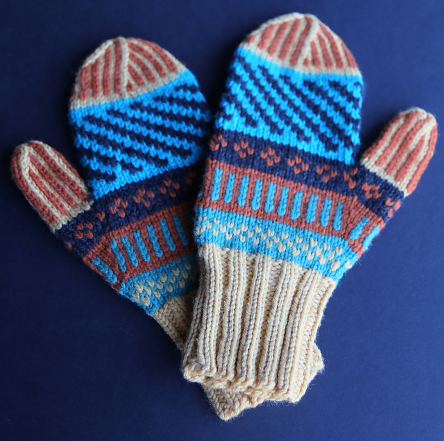 Ravelry: Color Joy Mittens pattern by Terry Morris