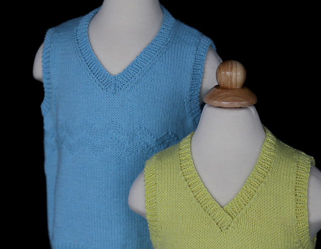Ravelry: Sort of Charlie Brown Vest pattern by Arenda Holladay