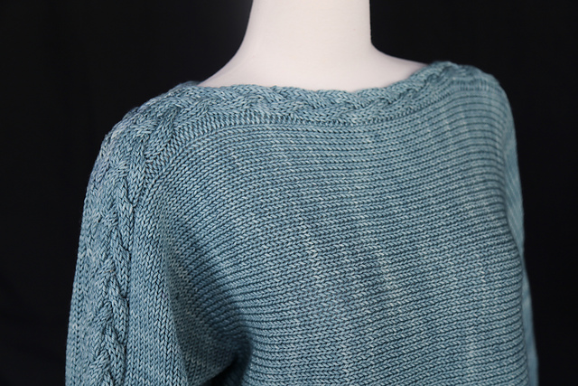 Ravelry: Sideways Sweater pattern by Kathy Perry