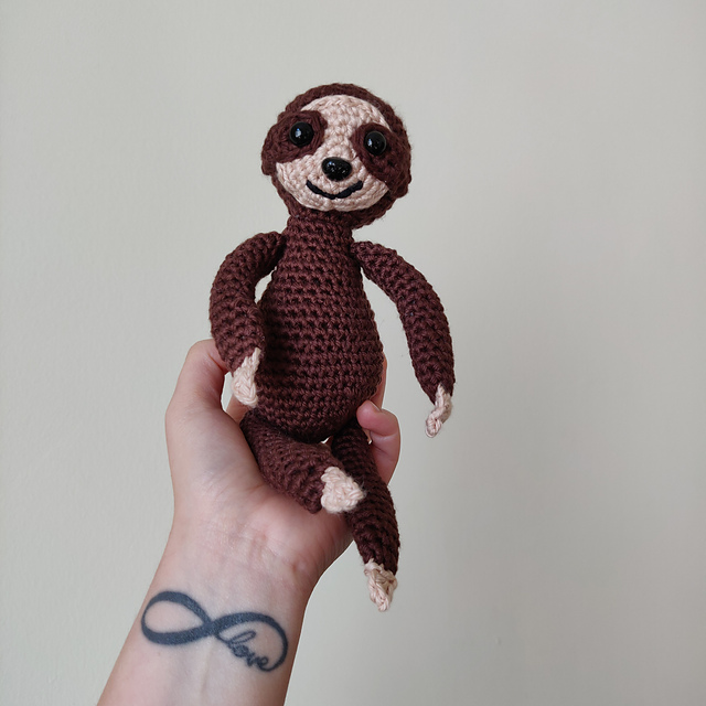Ravelry: Brownie the Sloth pattern by Ariana Hall
