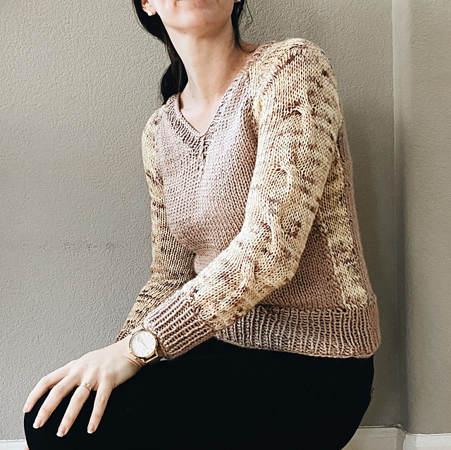 Ravelry: Avanzi sweater pattern by Arianna Frasca