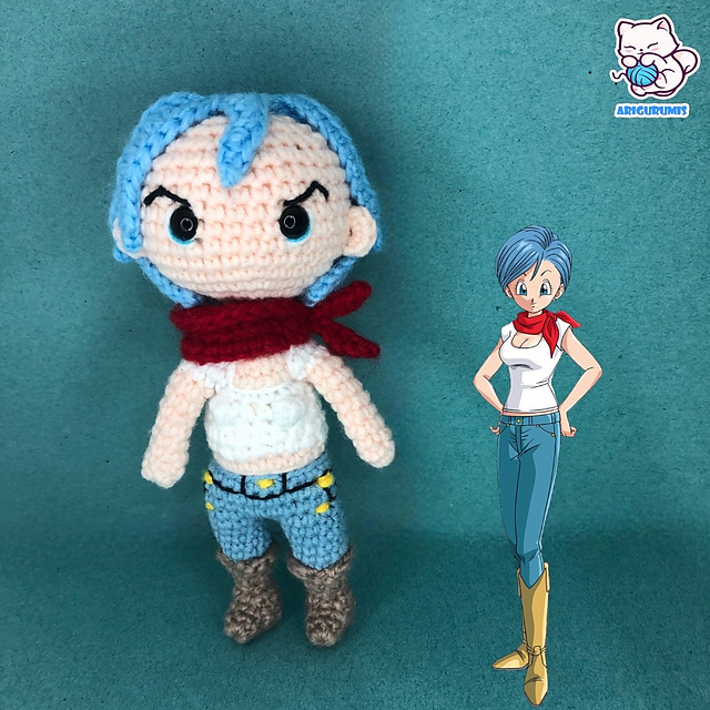 Ravelry: Bulma Amigurumi pattern by Ariana Cabezas