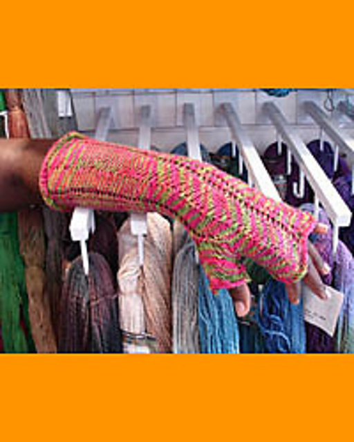 Ravelry: Razor Armlets pattern by Heather Dixon