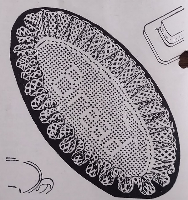 Ravelry: Bread Tray Doily pattern by Workbasket Magazine