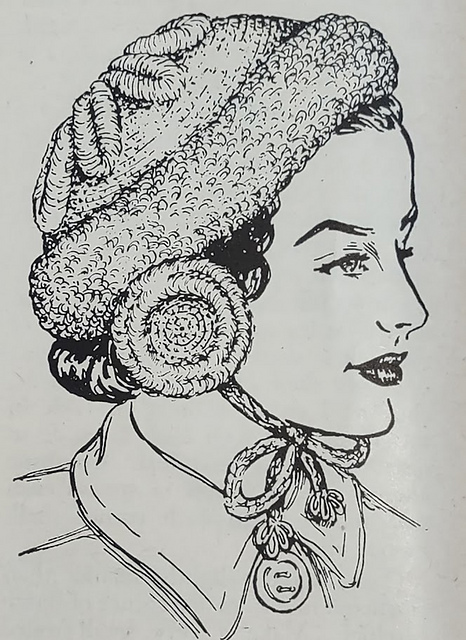 Ravelry: Hat Crocheted in Loop Stitch pattern by Workbasket Magazine