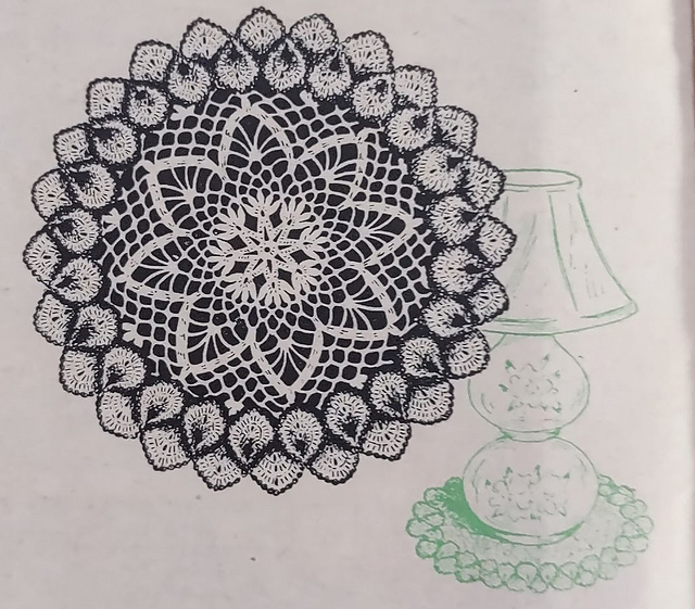 Ravelry: Ruffle Edge Doily pattern by Workbasket Magazine