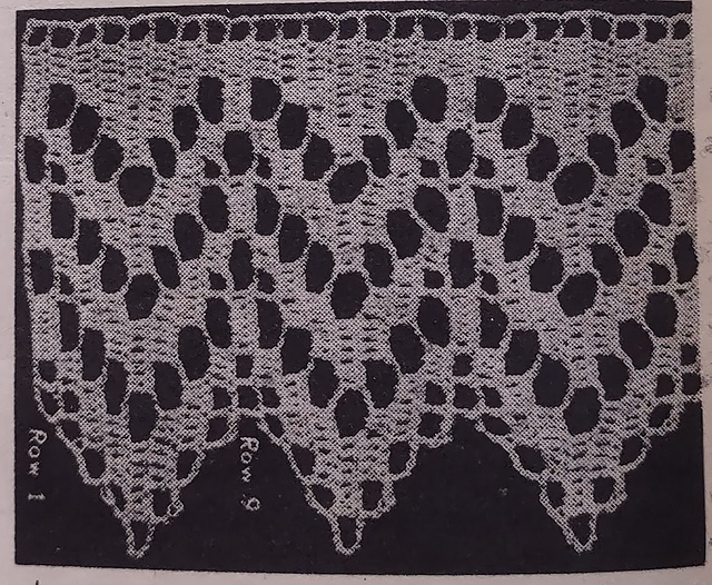 Ravelry: Cornish Lace Edge pattern by Workbasket Magazine