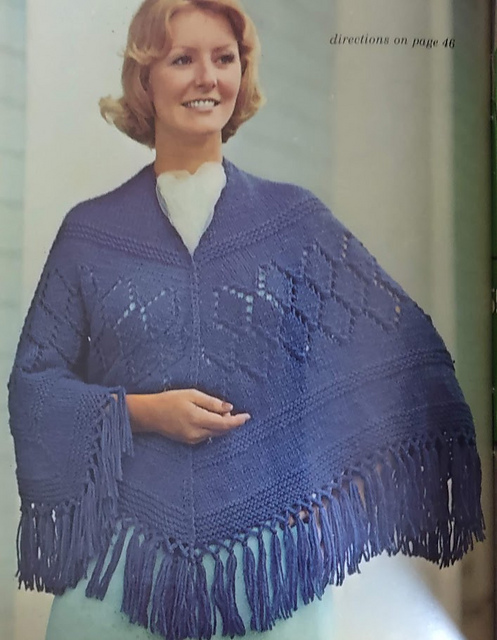 Ravelry: Diamond Pattern Shawl pattern by Workbasket Magazine