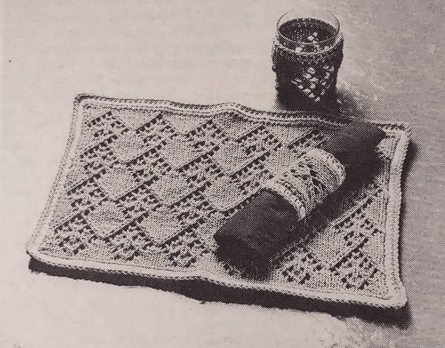 Ravelry: Place Mat Set pattern by Workbasket Magazine