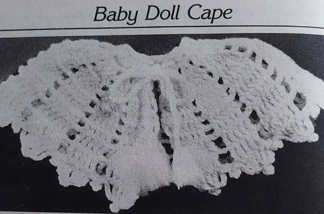 Ravelry: Baby Doll Cape pattern by Workbasket Magazine